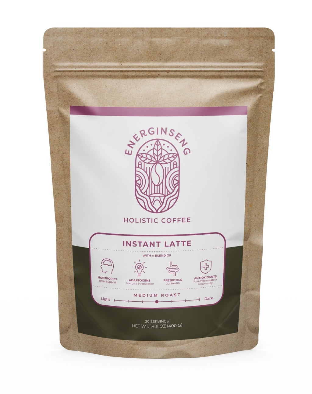 Instant Latté – Energinseng Holistic Coffee